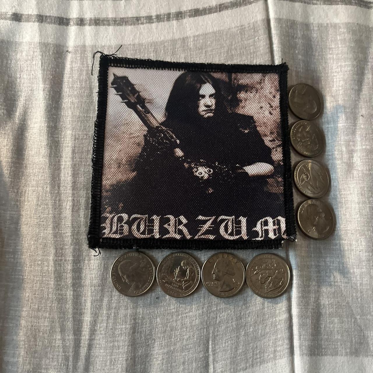 Burzum Varg patch (noticeable tear at bottom right) - Depop