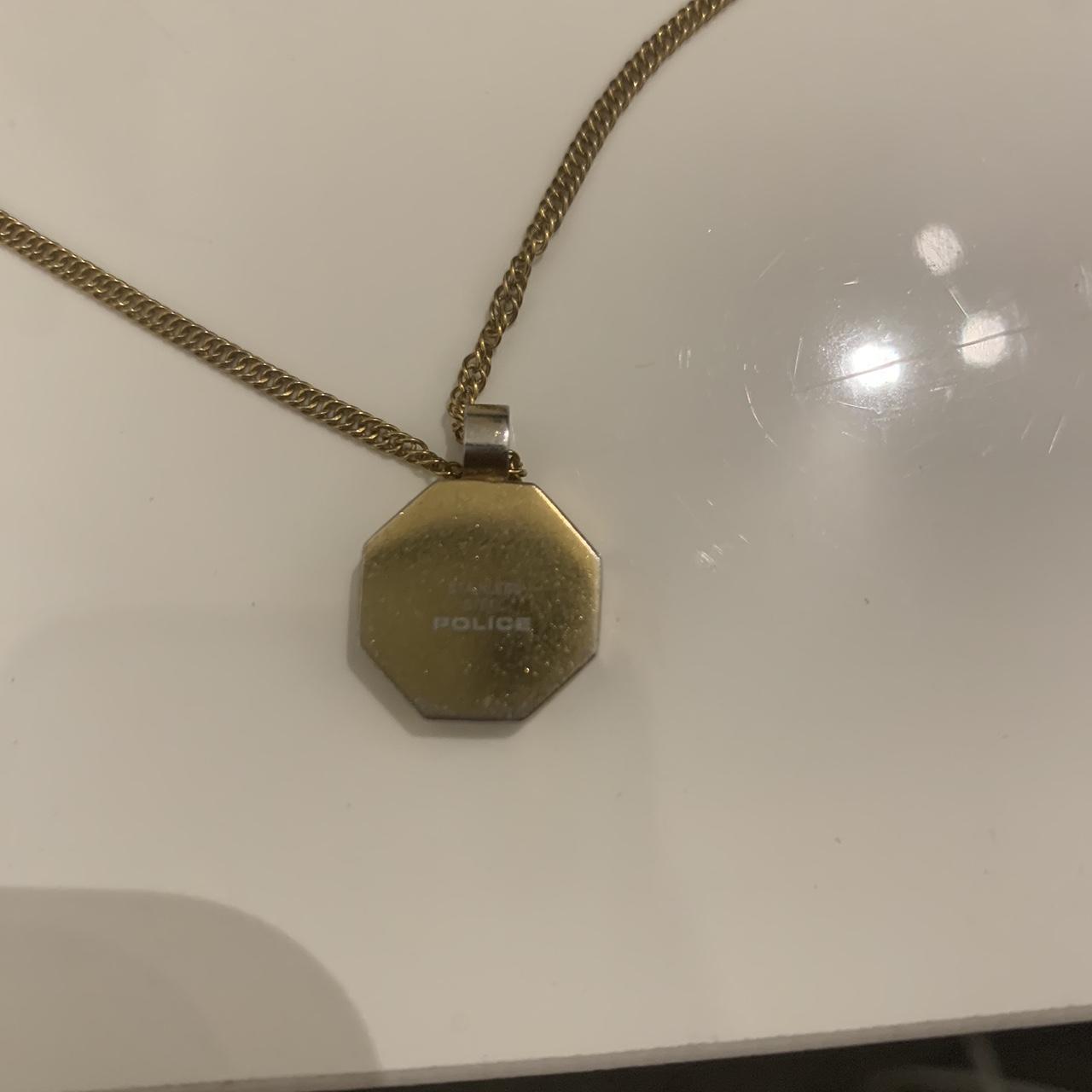 Police necklace - Depop