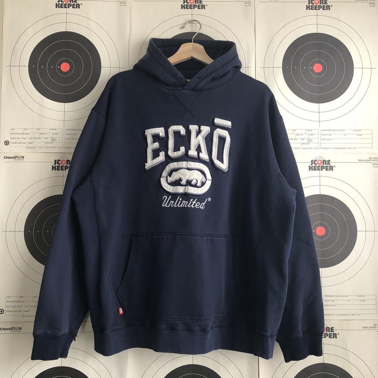 Ecko Y2K Hoodie Thermal Lined Hood, Good... - Depop
