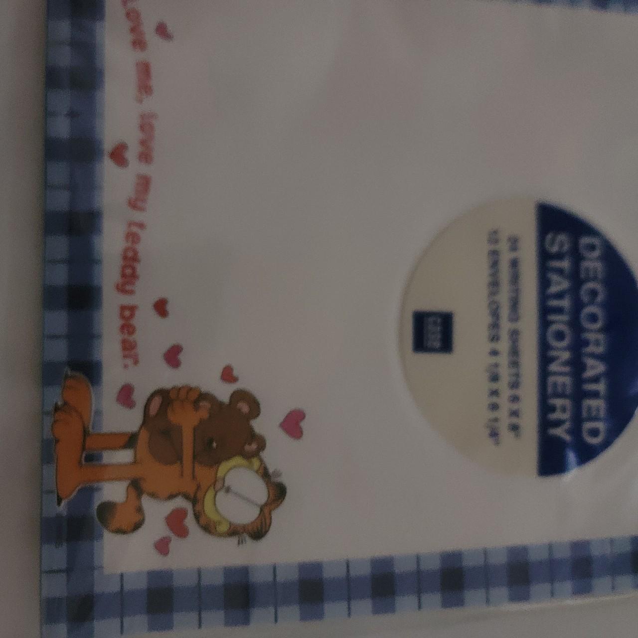 Garfield. Stationary no returns accepted | Depop