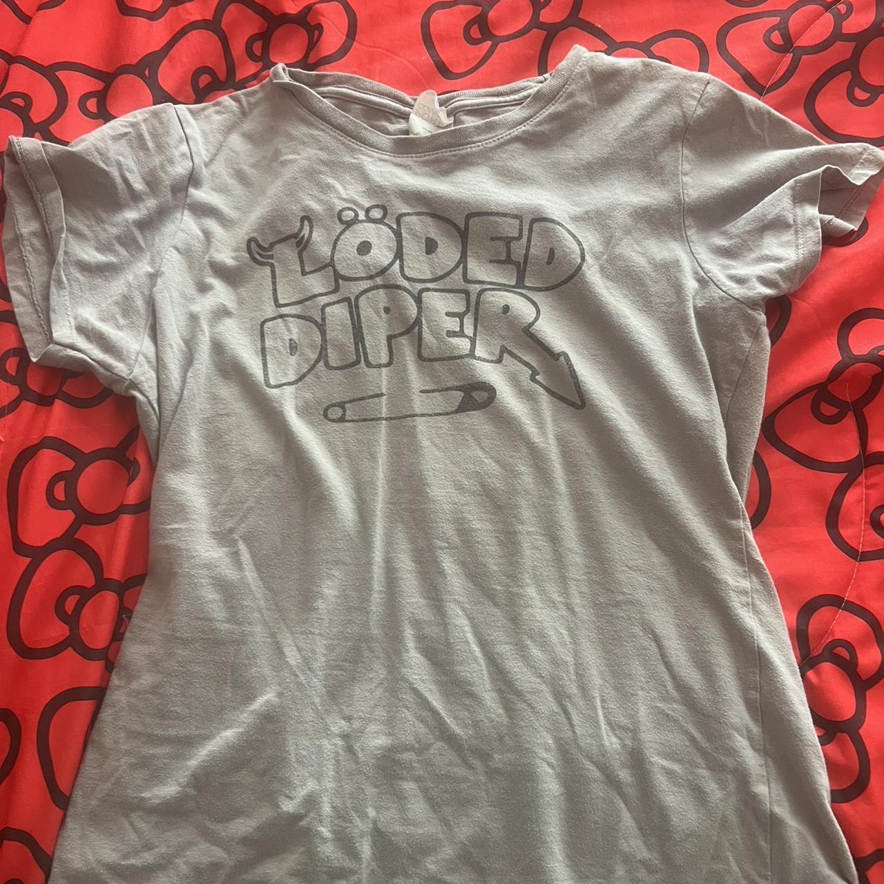 Loaded diaper band tee, this is super cute for... - Depop