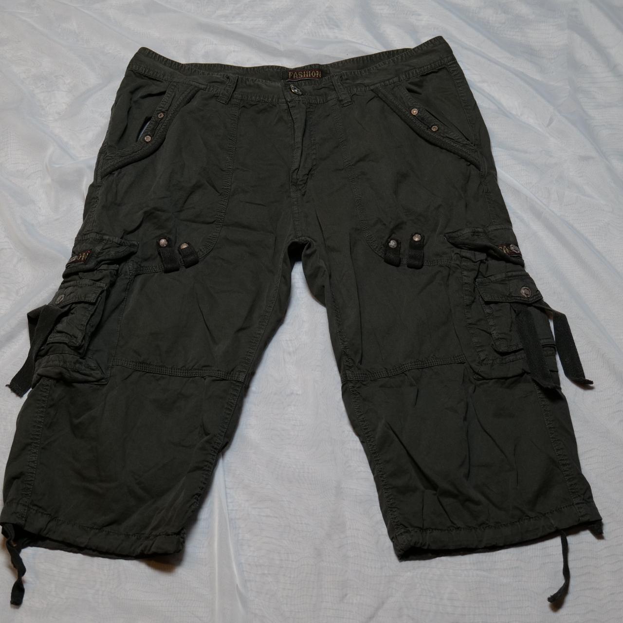 "Fashion" Vintage Cargo Tech Pants - Depop