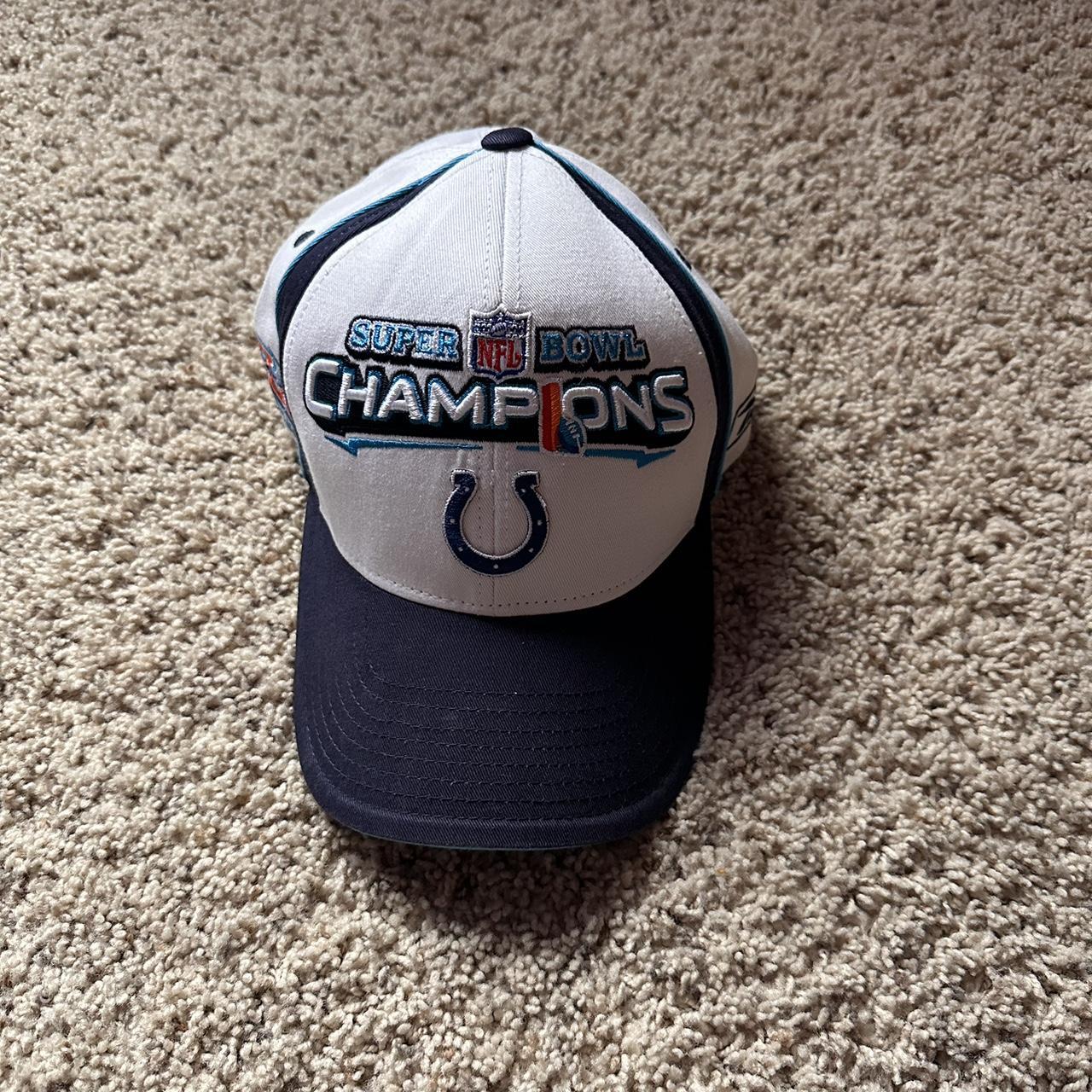 2007 Indianapolis Colts Super Bowl Championship hat.... - Depop