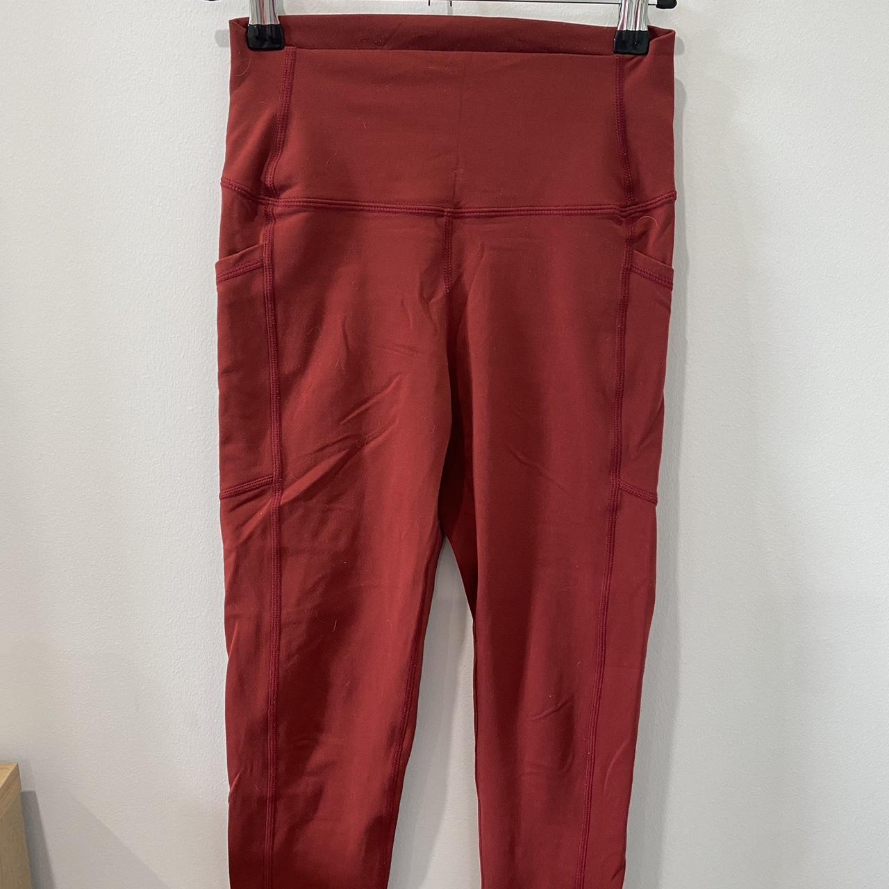 Elite eleven red 7/8 tights - Depop