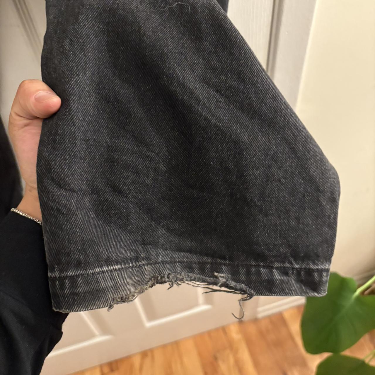 Carhartt WIP Baggy Wide Leg Jeans Landon Cut Worn... | Depop