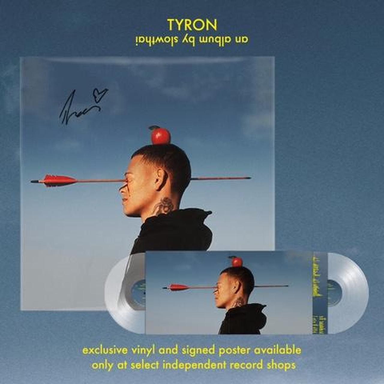 Slowthai - Tyron vinyl - limited 2LP clear comes... - Depop