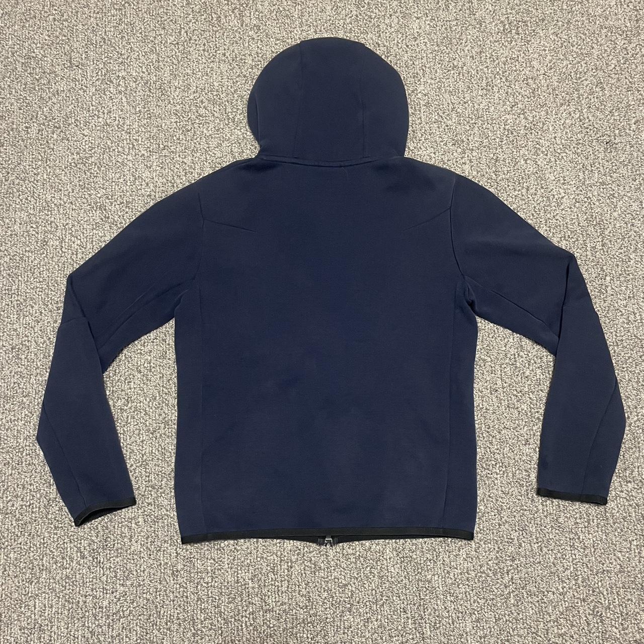 Navy Blue Nike Tech Fleece - Depop