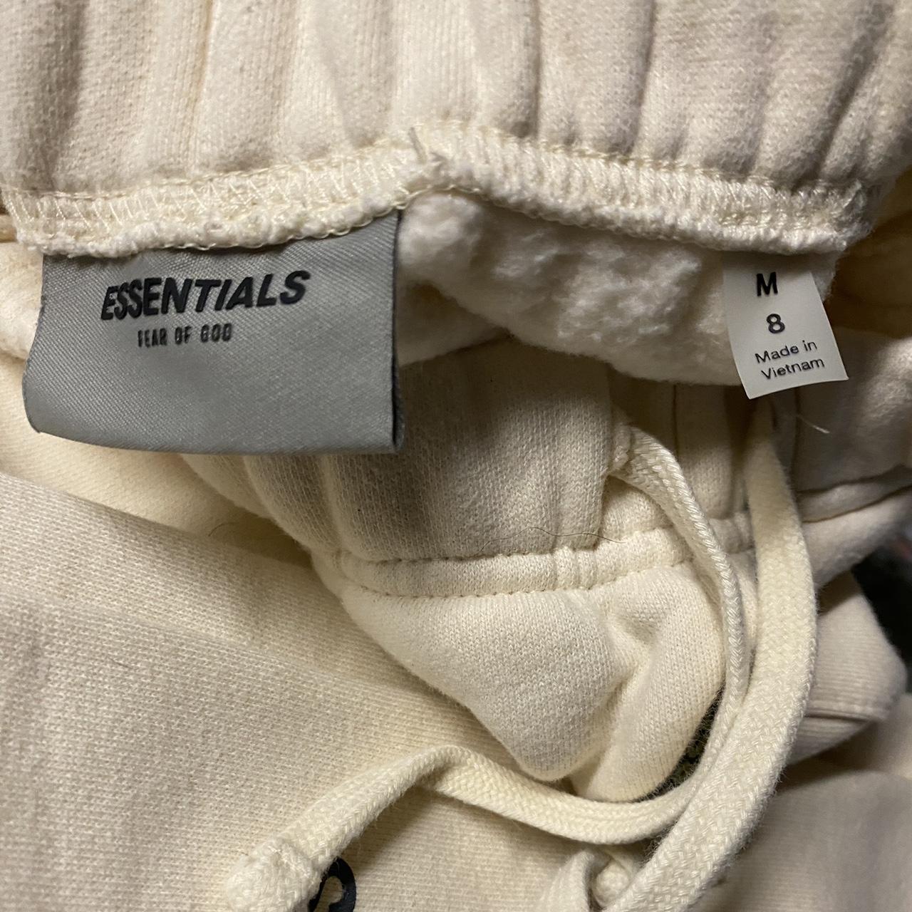 Size 8 crème essentials joggers I’m really looking... - Depop