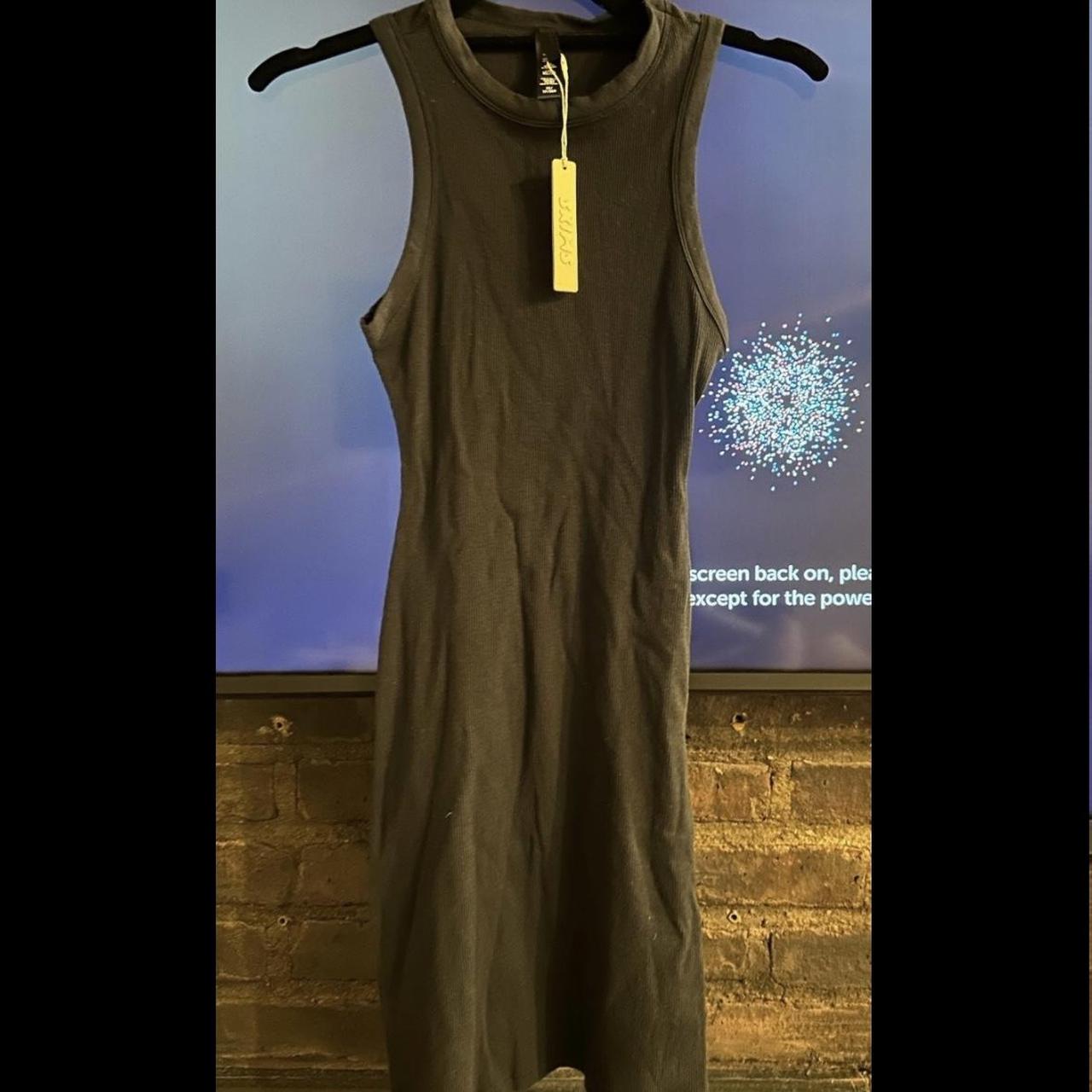 NWT New with tags SKIMS cotton rib tank dress Size... - Depop