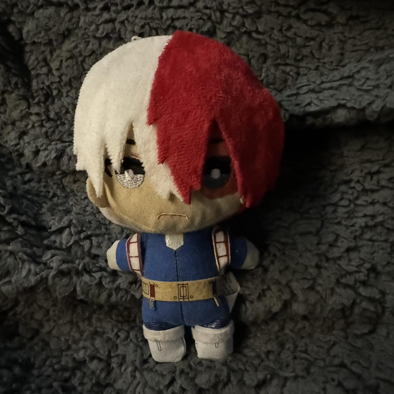 my hero academia todoroki plush keychain Saving up... - Depop