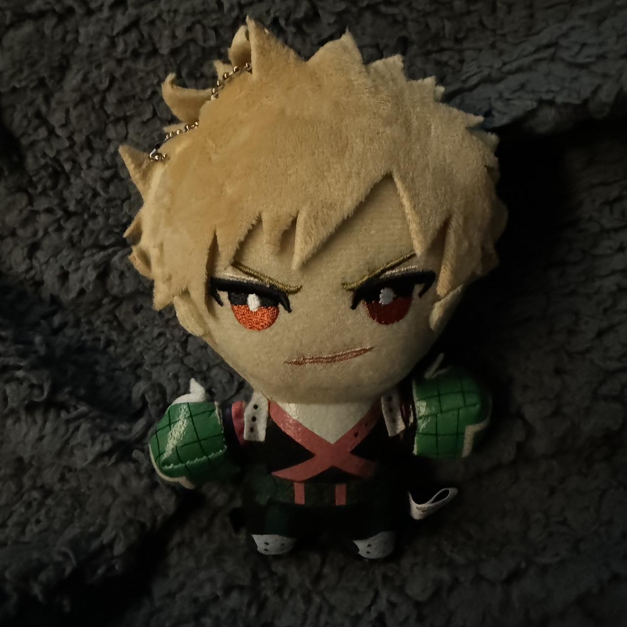 my hero academia bakugo plush keychain Saving up to... - Depop