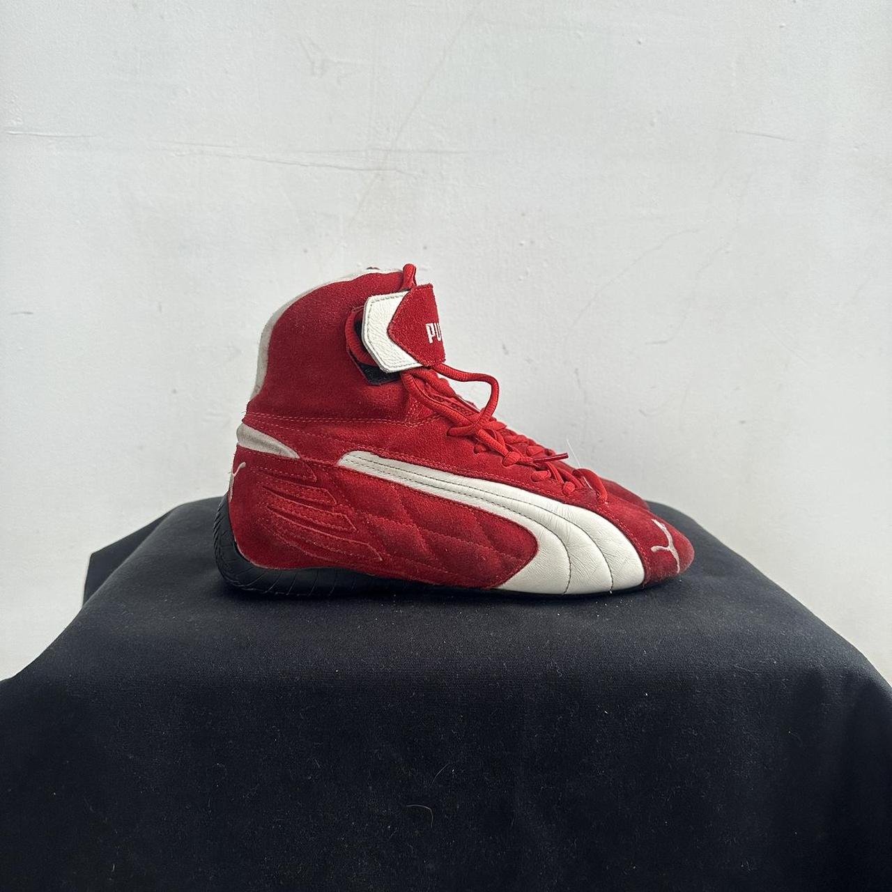 Puma vintage boxing wrestling moto y2k boots 40.5... - Depop