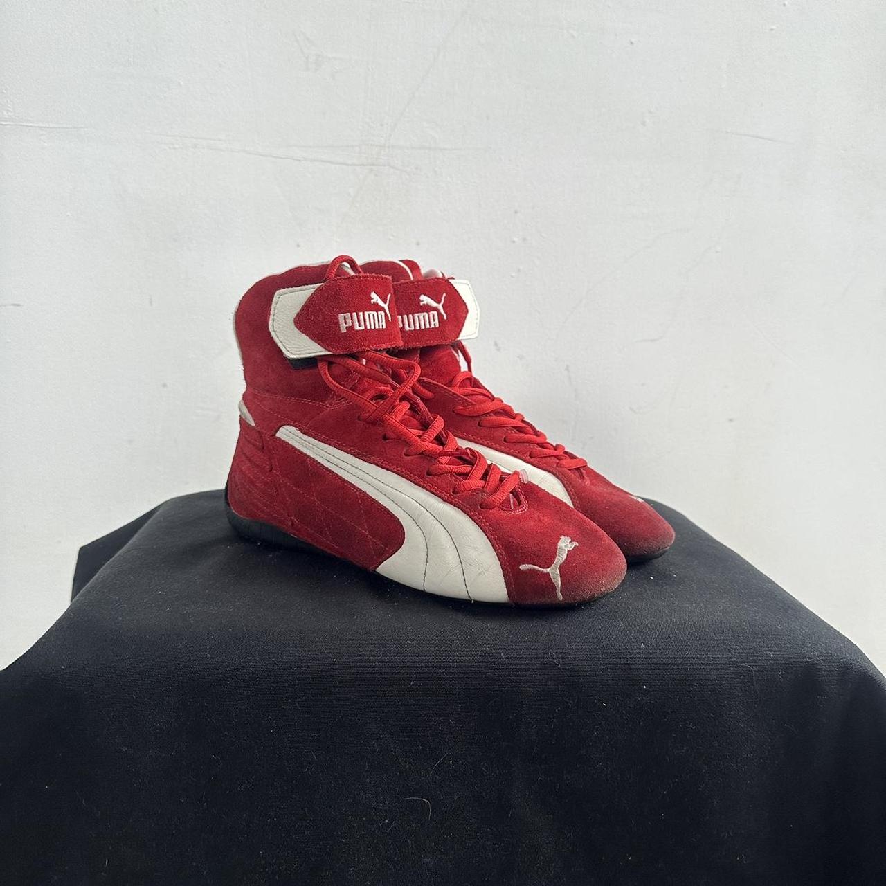 Puma vintage boxing wrestling moto y2k boots... | Depop