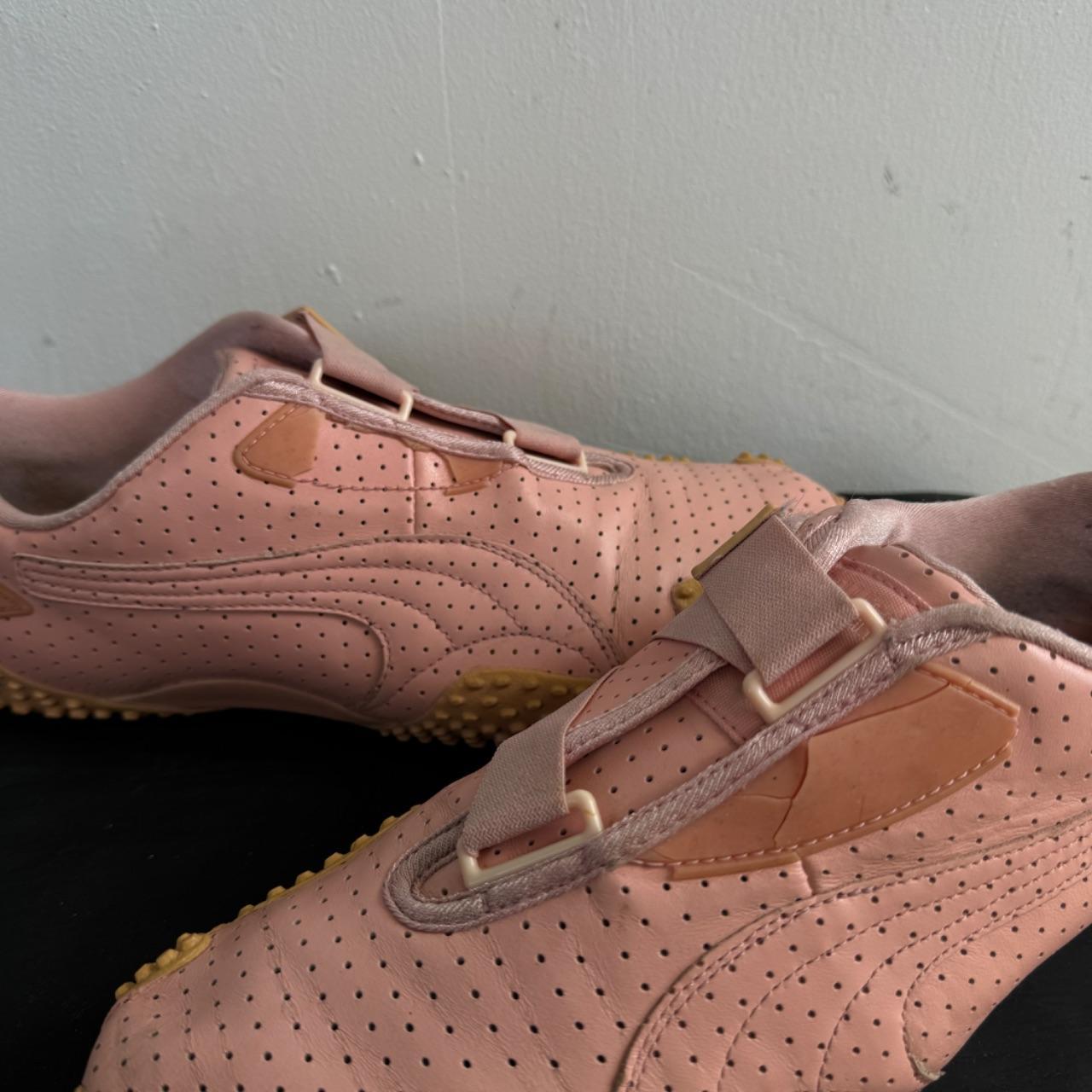 Vintage Rare Puma Monstro Pink Leather Low... | Depop
