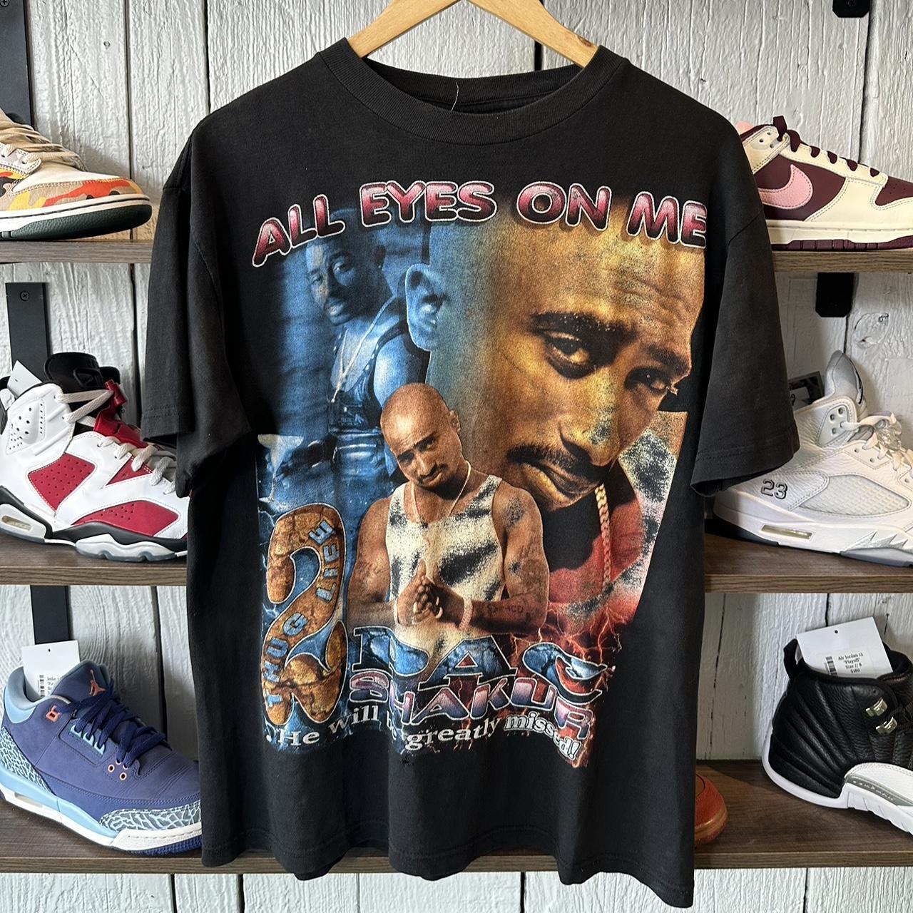 Vintage Tupac rap tee. Beautiful tee with a great... - Depop