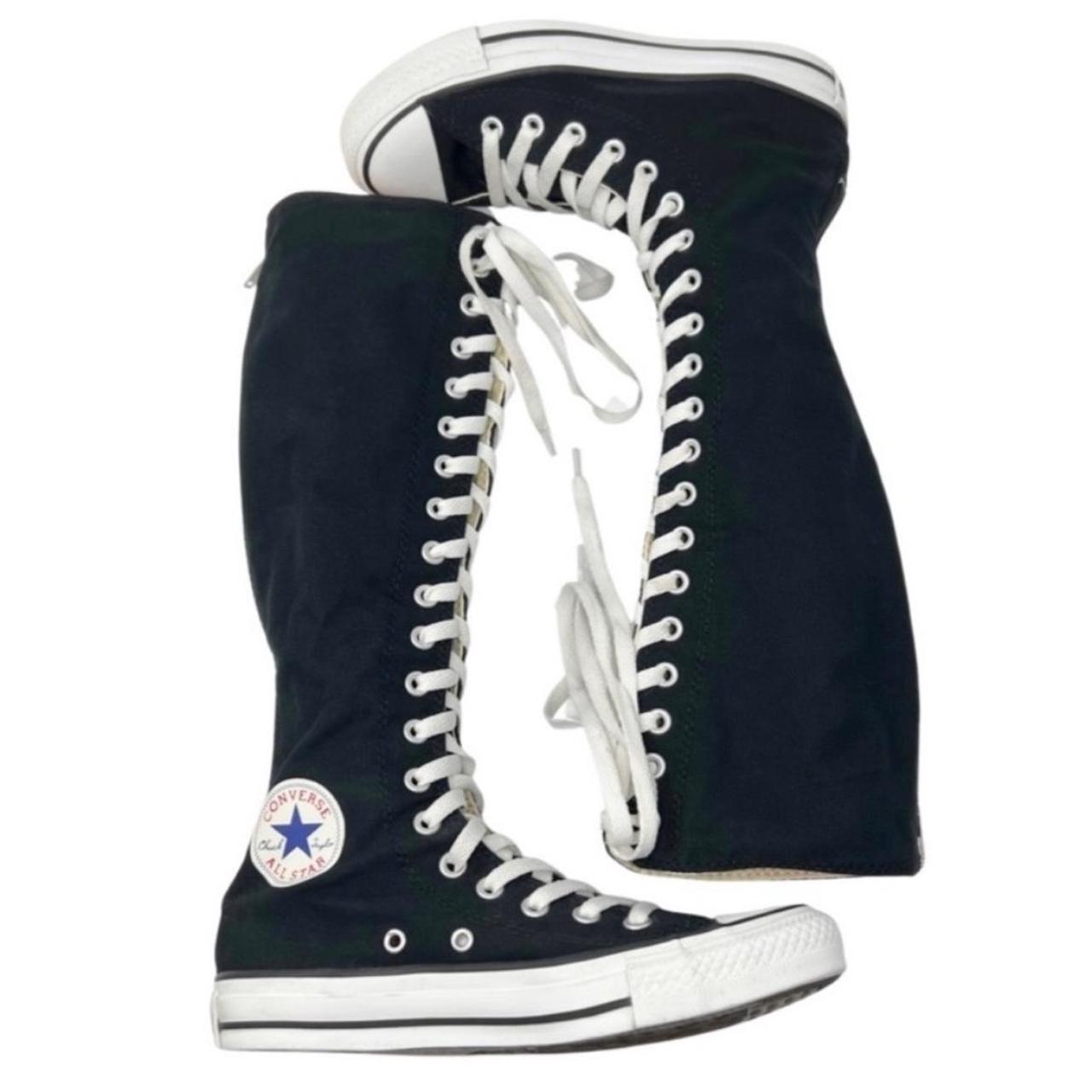 Vintage 2000s knee-high converse Like new, basically... - Depop