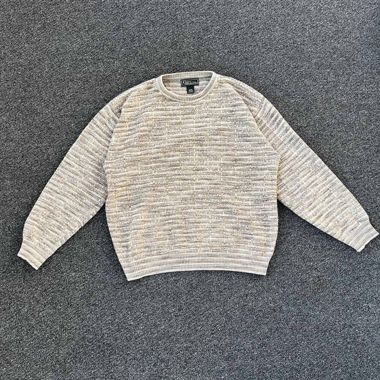 Vintage Croft And Barrow Sweater Size L 100 Depop
