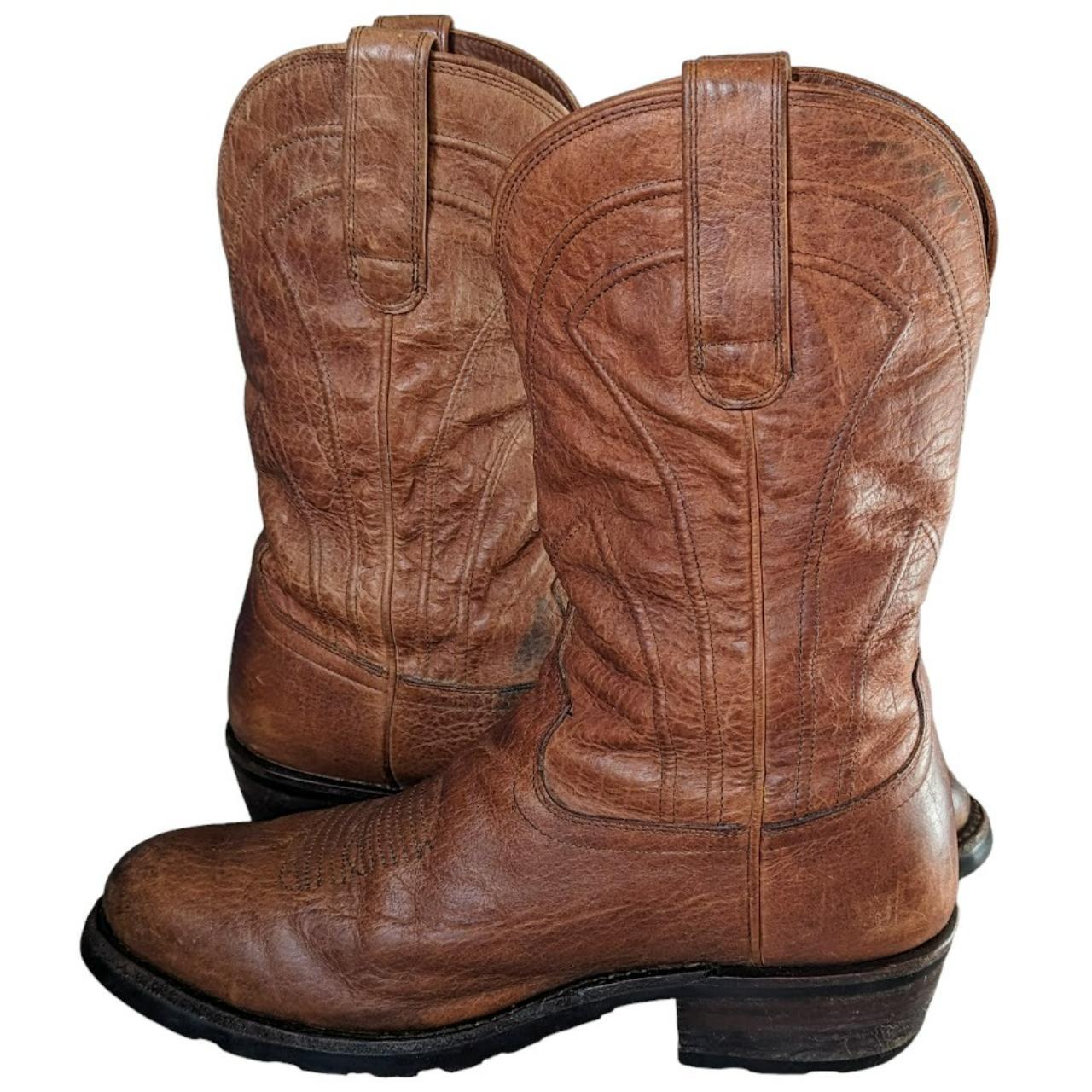 Tecovas Bandera Brown Cowboy Boots Toe 10.5D Some... - Depop