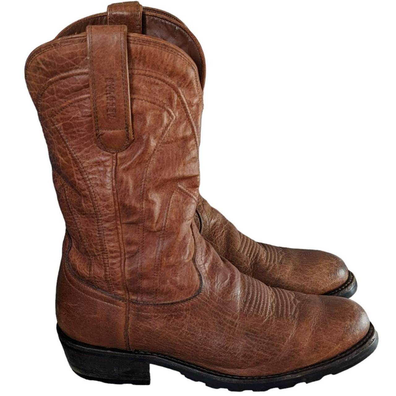 Tecovas Bandera Brown Cowboy Boots Toe 10.5D Some... - Depop