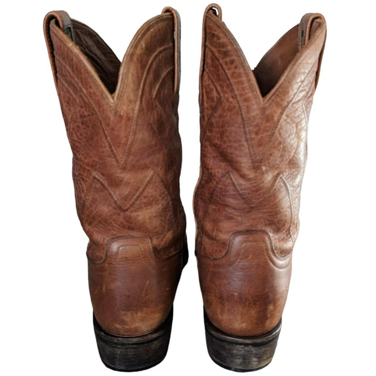 Tecovas Bandera Brown Cowboy Boots Toe 10.5D Some... - Depop