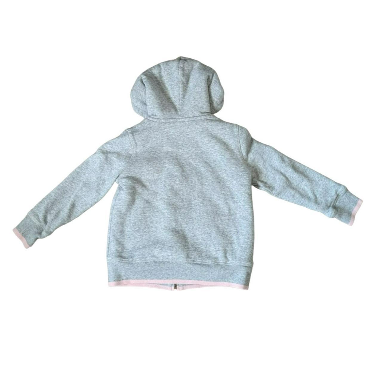 Mini Boden Girls Cat Hoodie Jacket Faux Shearling... - Depop