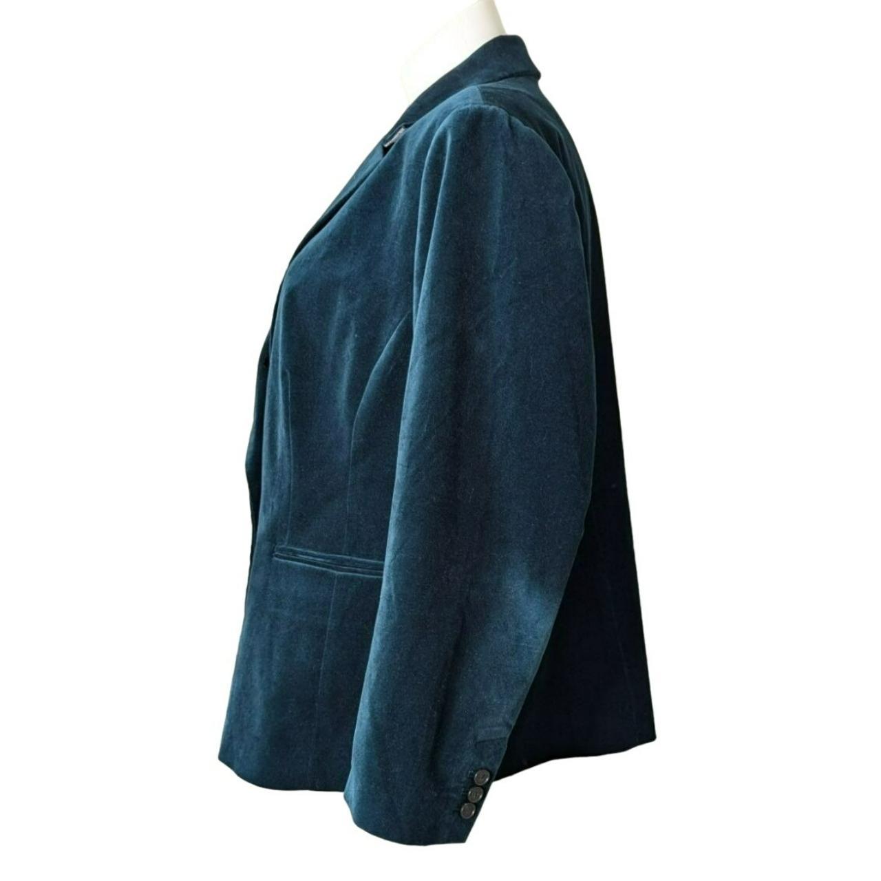 Loft Modern Blazer Velvet Tailored Womens Plus Size... - Depop