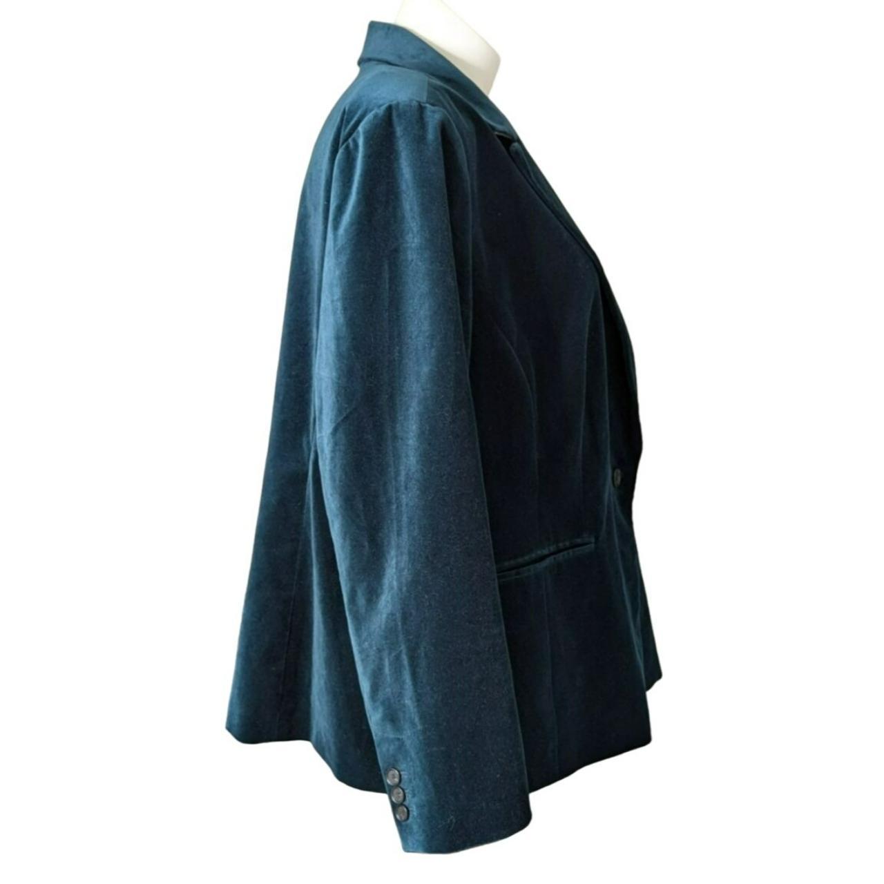 Loft Modern Blazer Velvet Tailored Womens Plus Size... - Depop