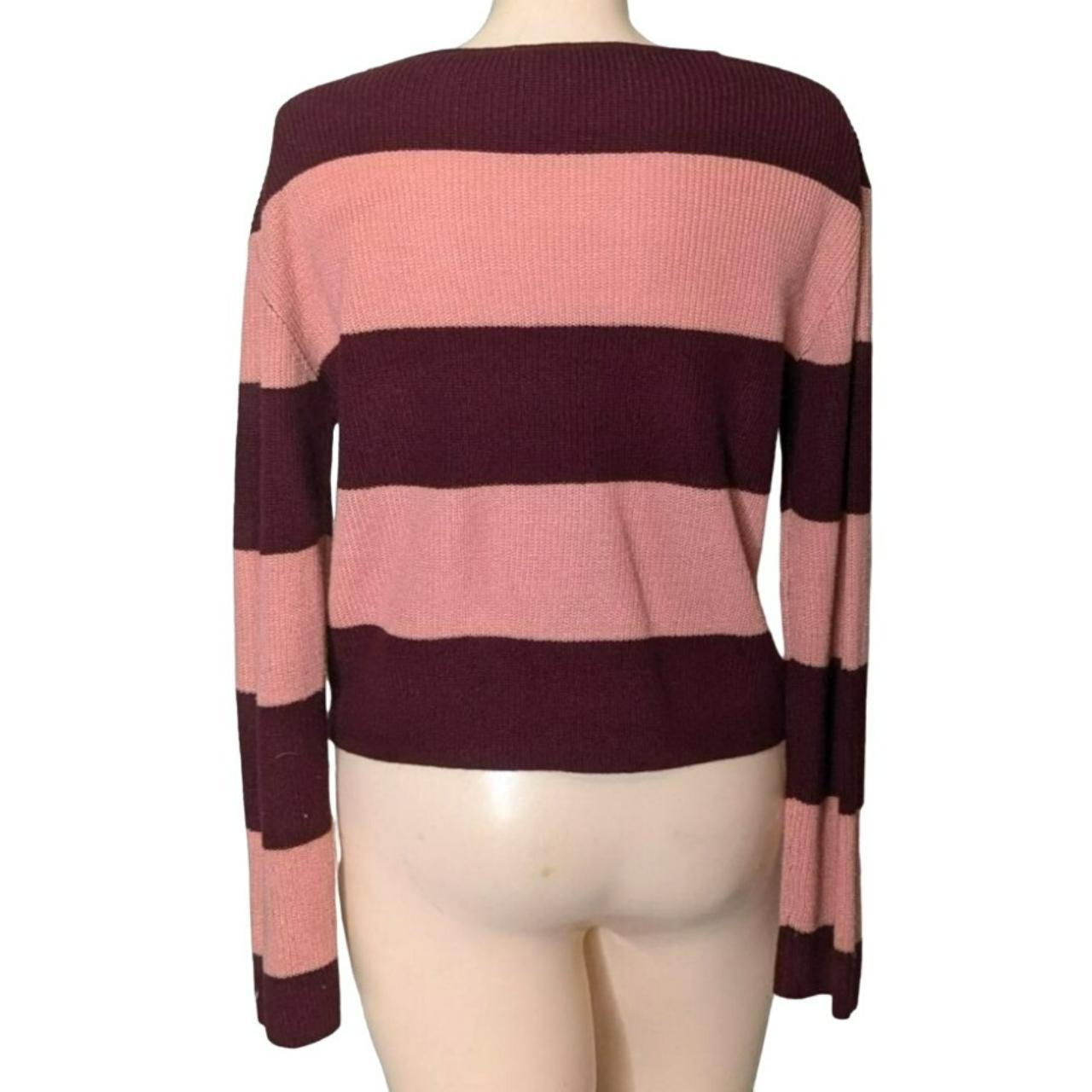 Harry Potter Gryffindor Striped Sweater Pink... - Depop