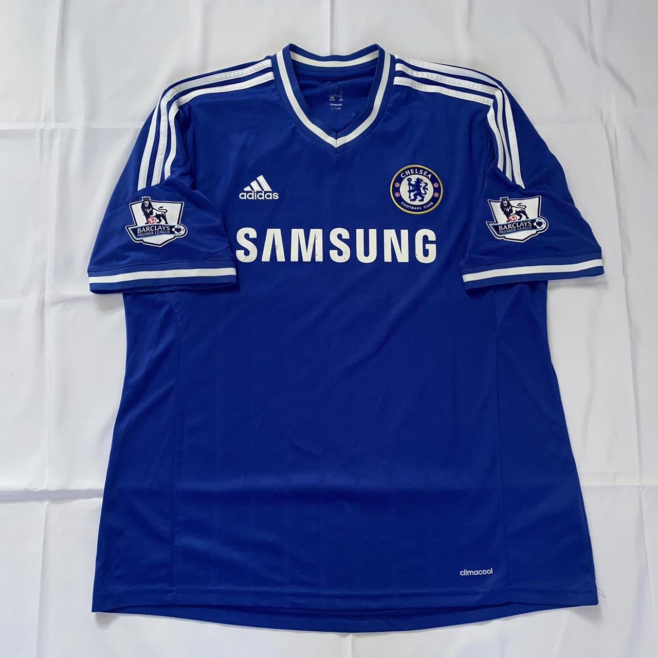 Oscar Chelsea 2013 / 2014 Adidas Home Shirt 2013/14... - Depop