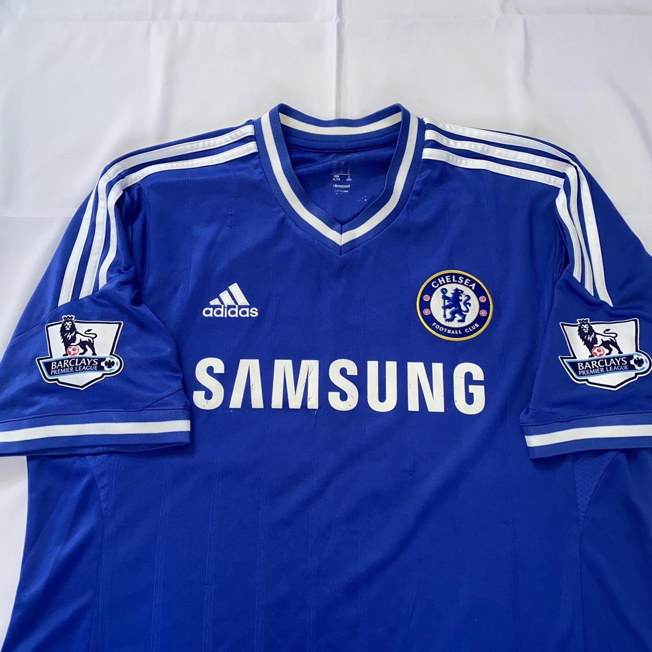 Oscar Chelsea 2013 / 2014 Adidas Home Shirt 2013/14... - Depop