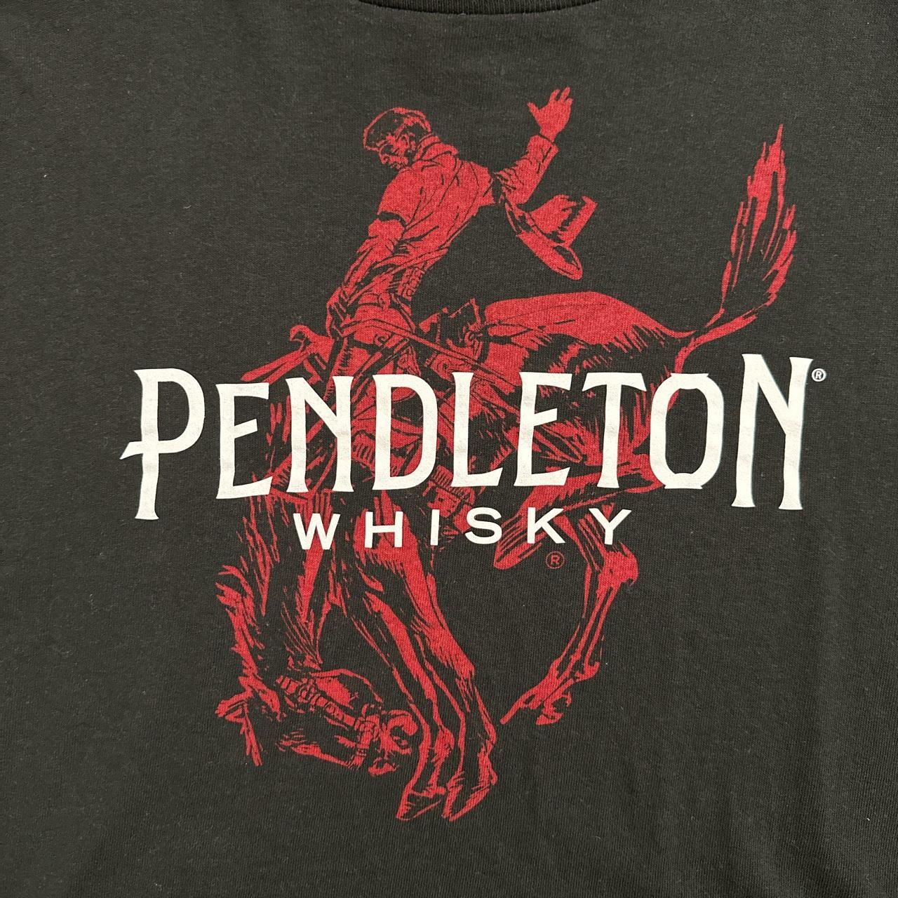 Pendleton Whisky shirt sz lg Big logo on front... - Depop