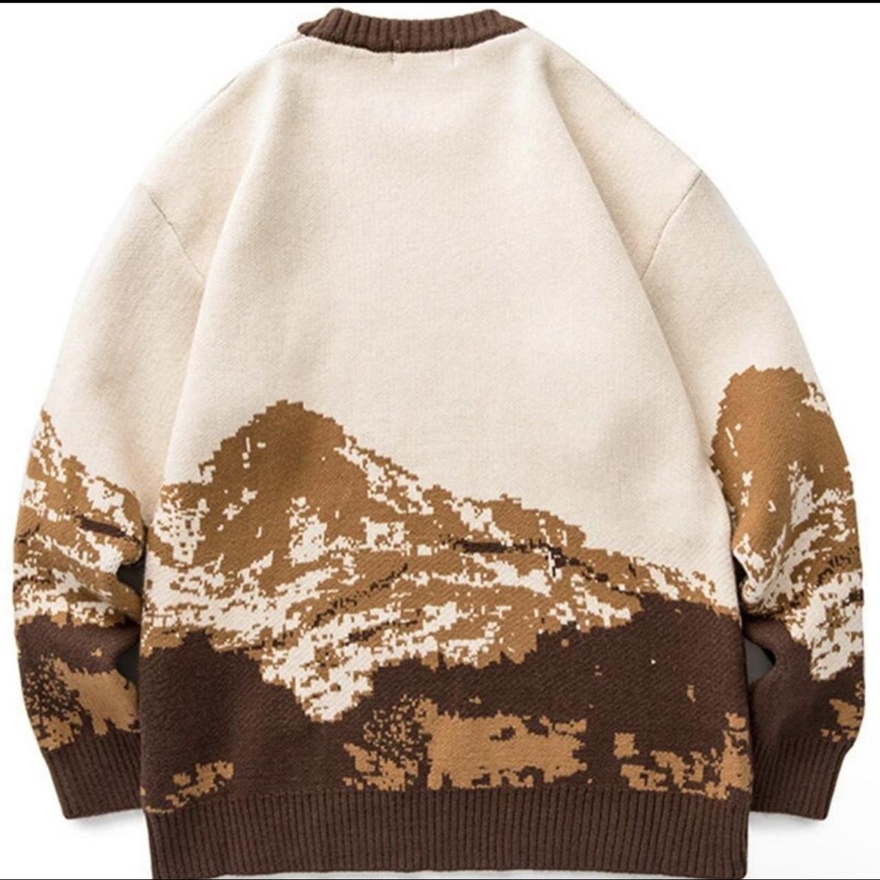 VINTAGE HARAJUKU KNITTED SWEATER, JAPANESE STYLE... | Depop