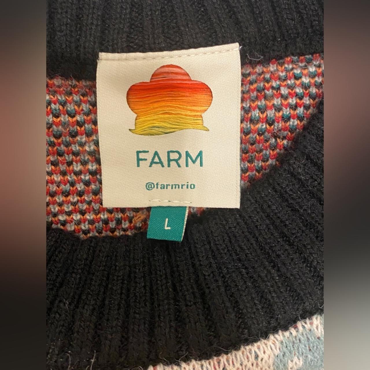 Enchanting FARM Rio Mushroom Forest Puff Sleeve... - Depop