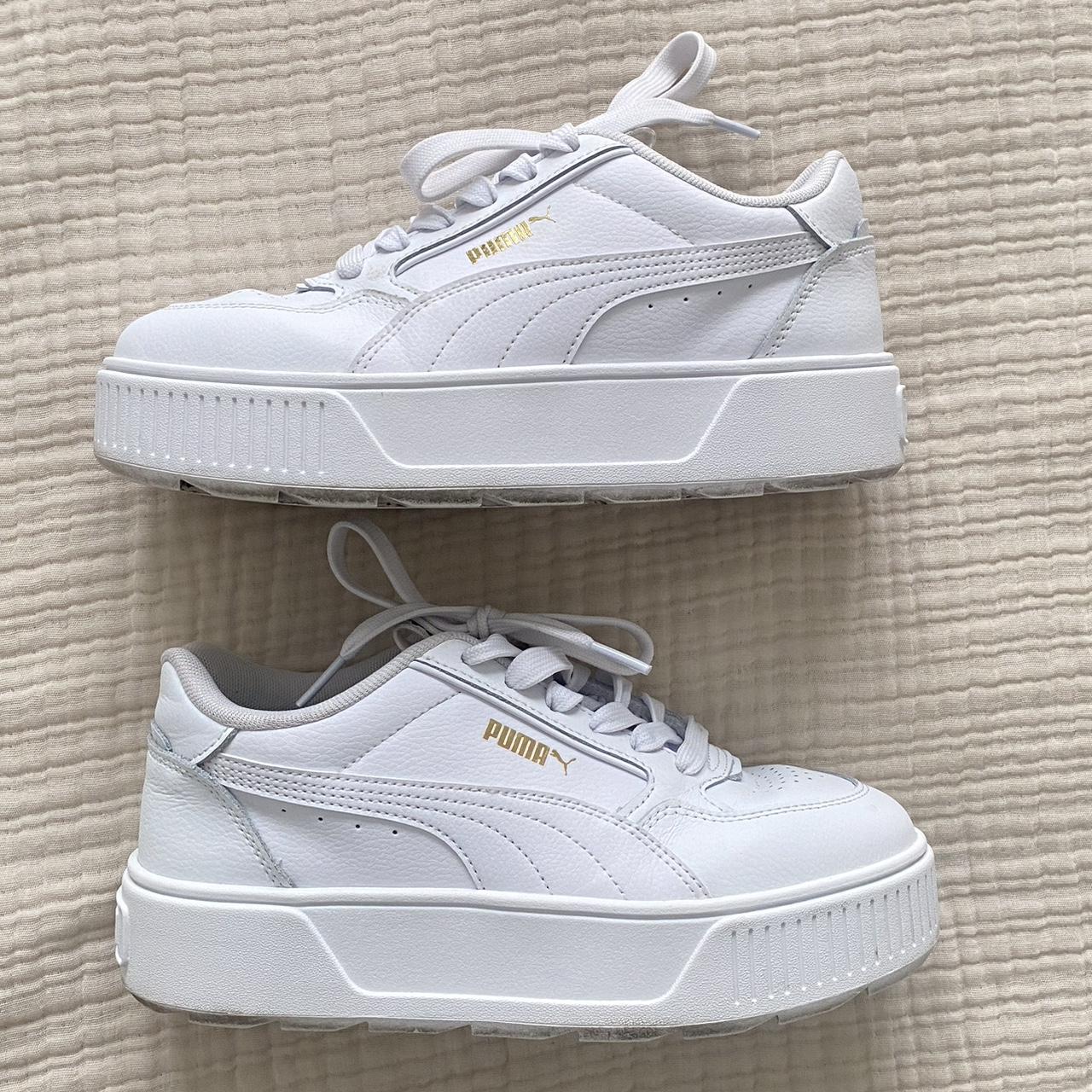 Puma | White | Karmen Rebelle | Platform Sneakers |... | Depop