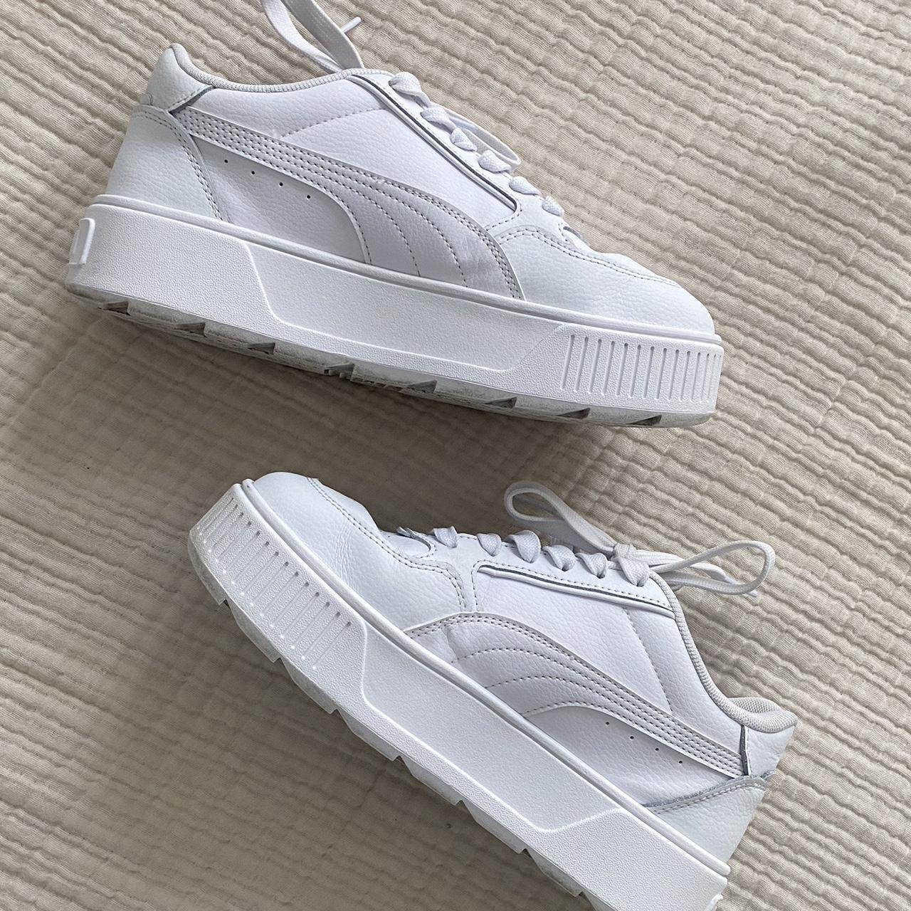 Puma | White | Karmen Rebelle | Platform Sneakers |... | Depop