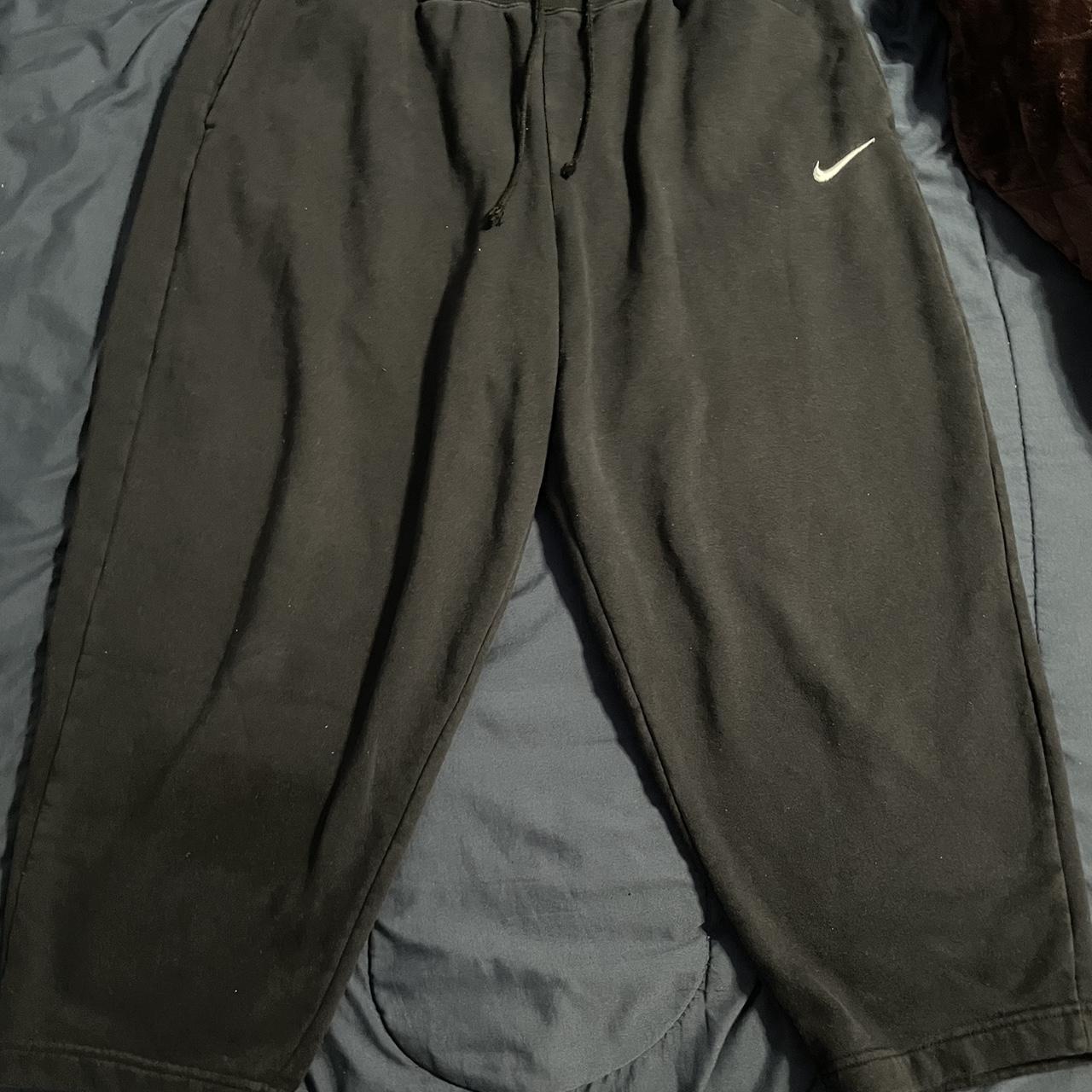 Sick vintage Nike sweats really baggy Length isnt to... | Depop