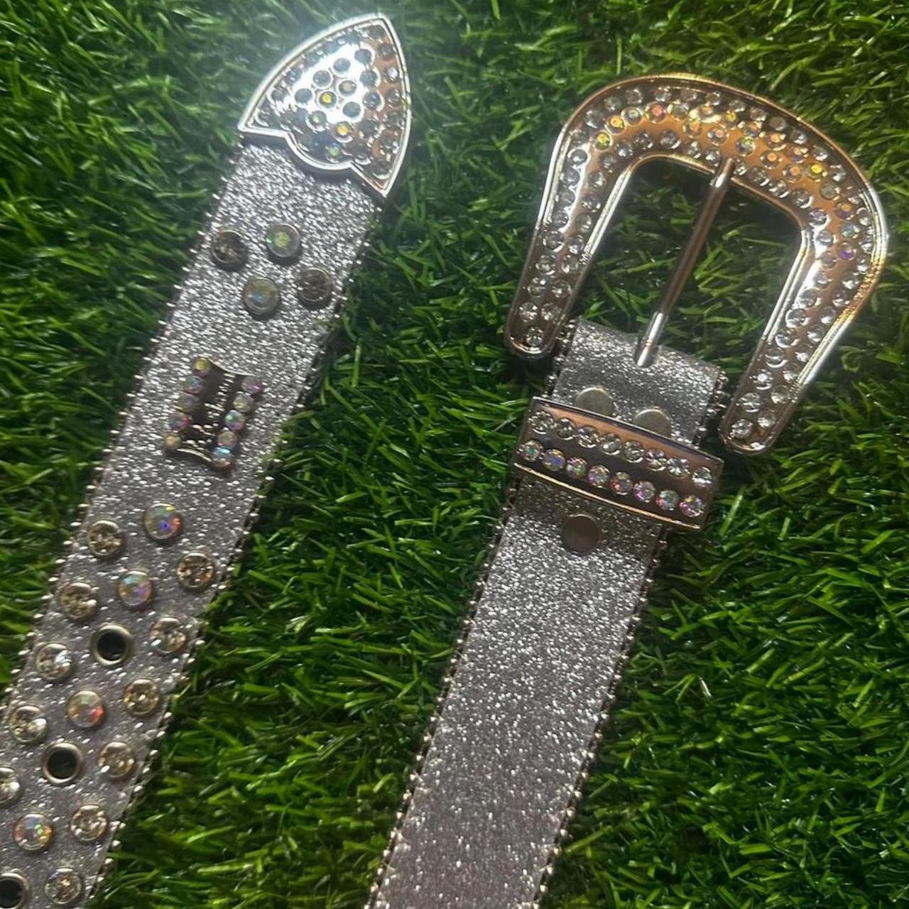 Bb Simon belt New Size: M (32-36) with extra holes!! - Depop