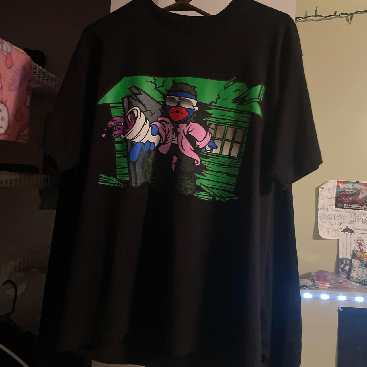 joey nod shirt from the shed theory tour never... - Depop