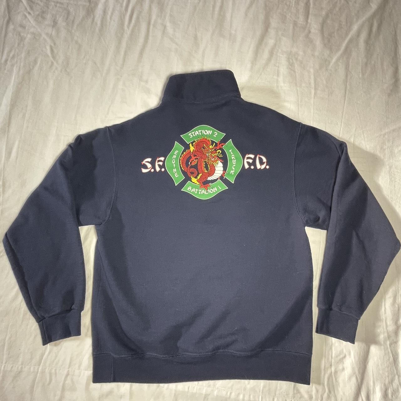 San Francisco California Fire Department Sweatshirt ... - Depop