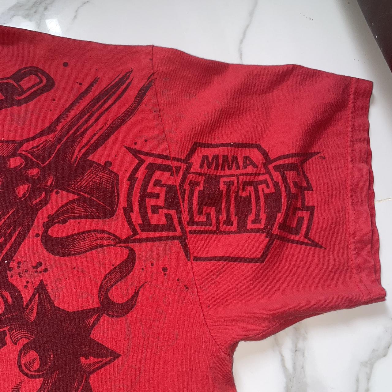 Mma elite skeleton flail tee manual sizing when... - Depop