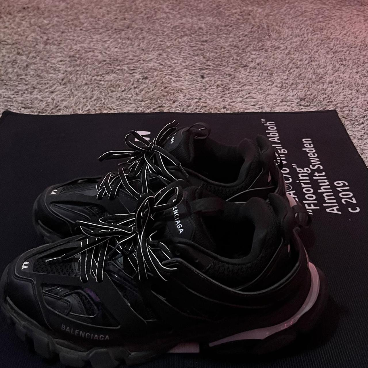 Size 44 led light balenciaga tracks good condition - Depop