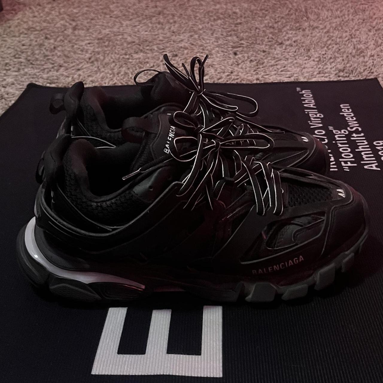 Size 44 led light balenciaga tracks good condition - Depop