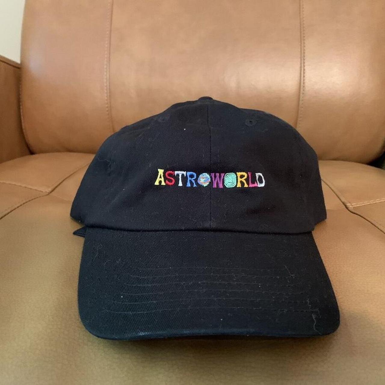 Authentic Black Travis Scott Astroworld cap | Depop