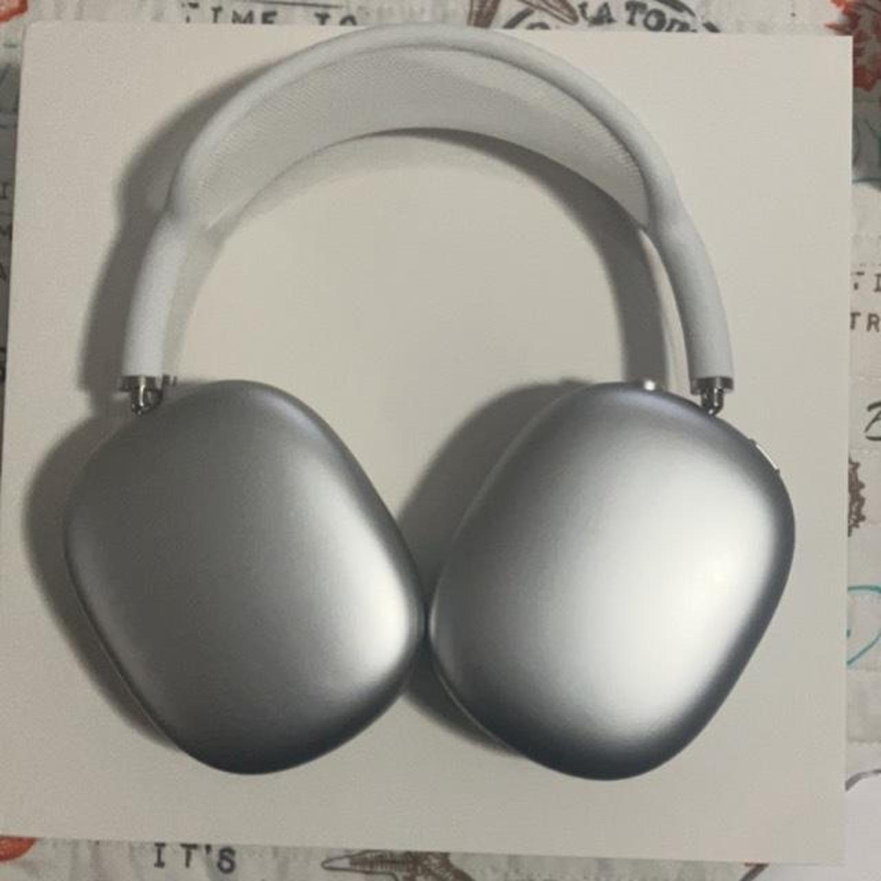Grey Airpod Maxs - Depop