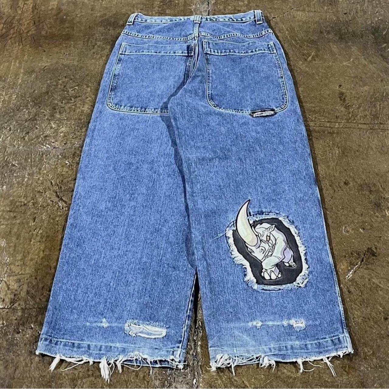 90’s JNCO RHINO JEANS,MENS 34X32. - Depop