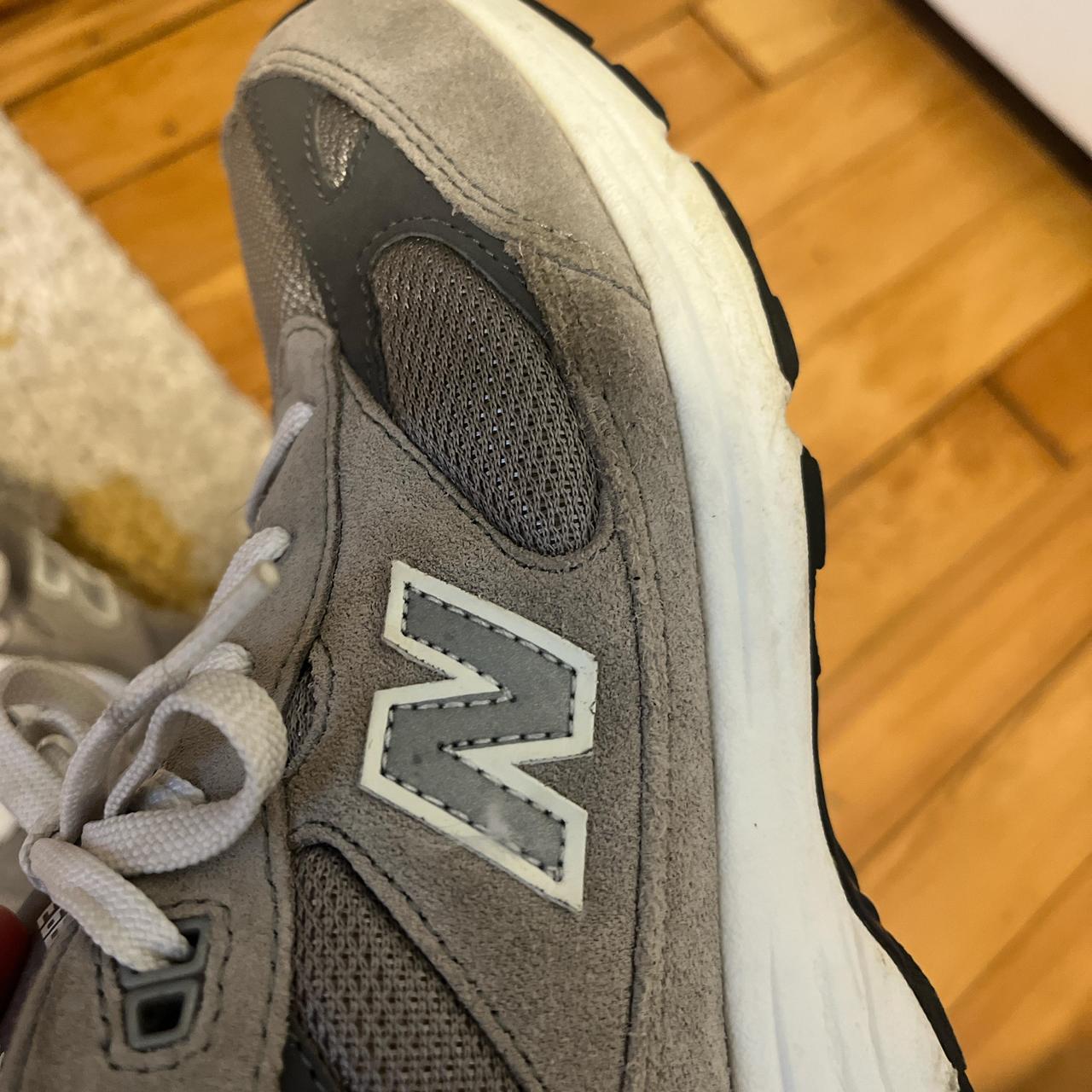 Grey Boy’s size 7 New Balance 993. This shoe fits a... - Depop