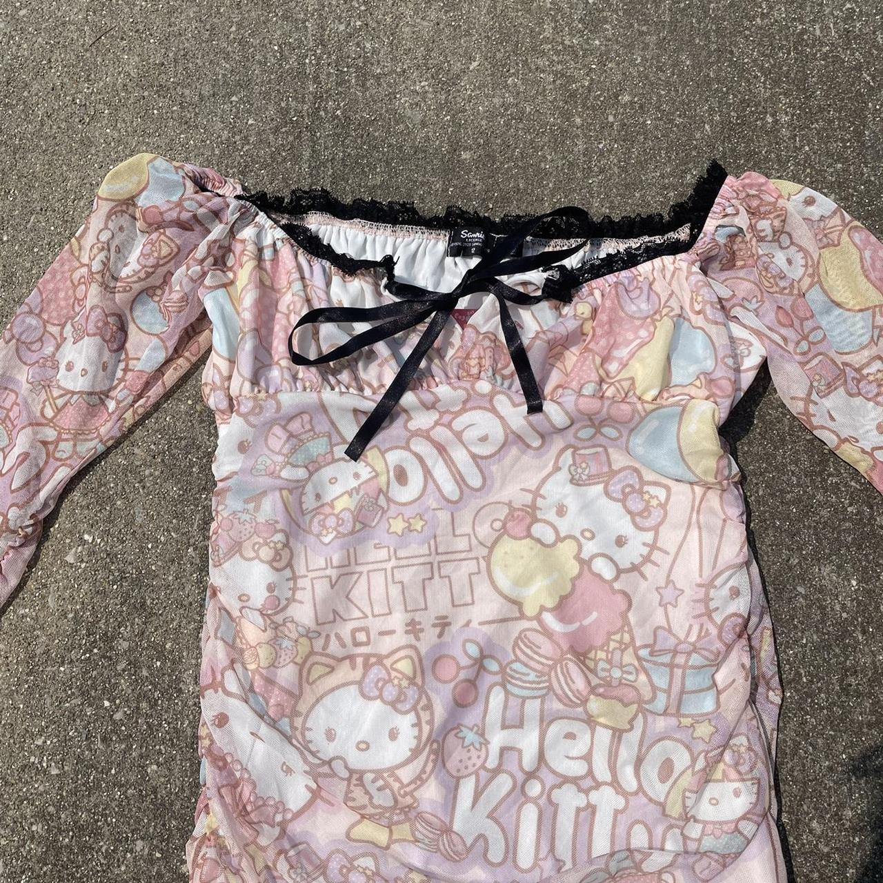 Sanrio Women's Pink Dress | Depop
