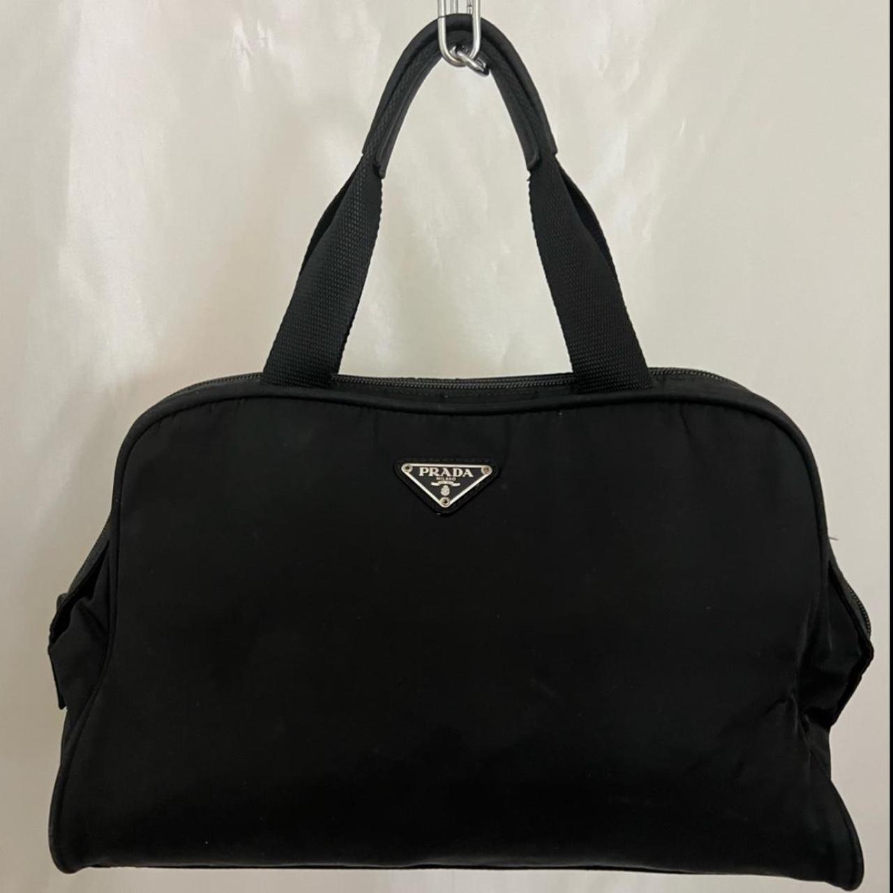 Authentic Prada Vintage Tessuto Handbag. Missing the... - Depop