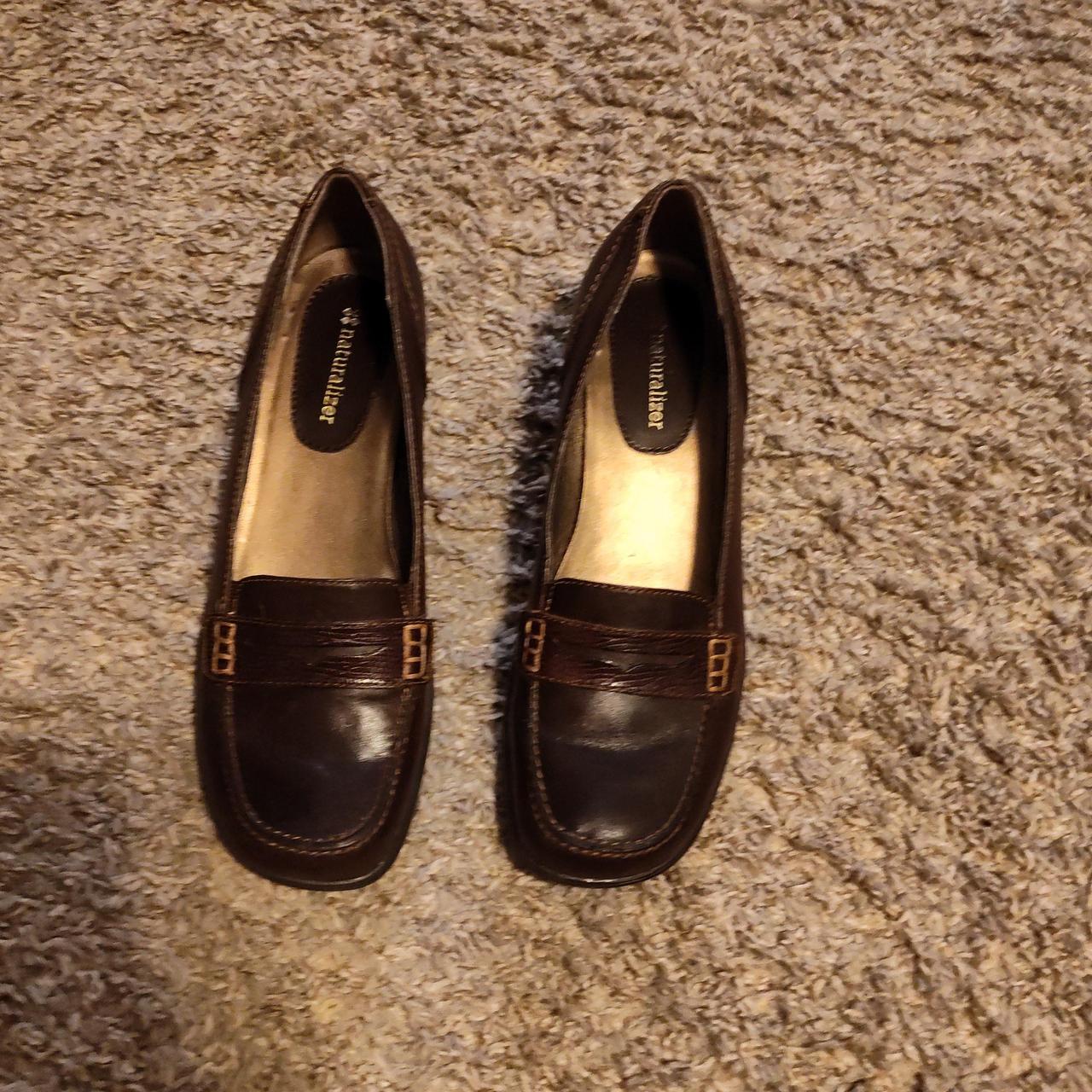 Brown Leather Loaf's Name Brand Naturalizer ready... - Depop