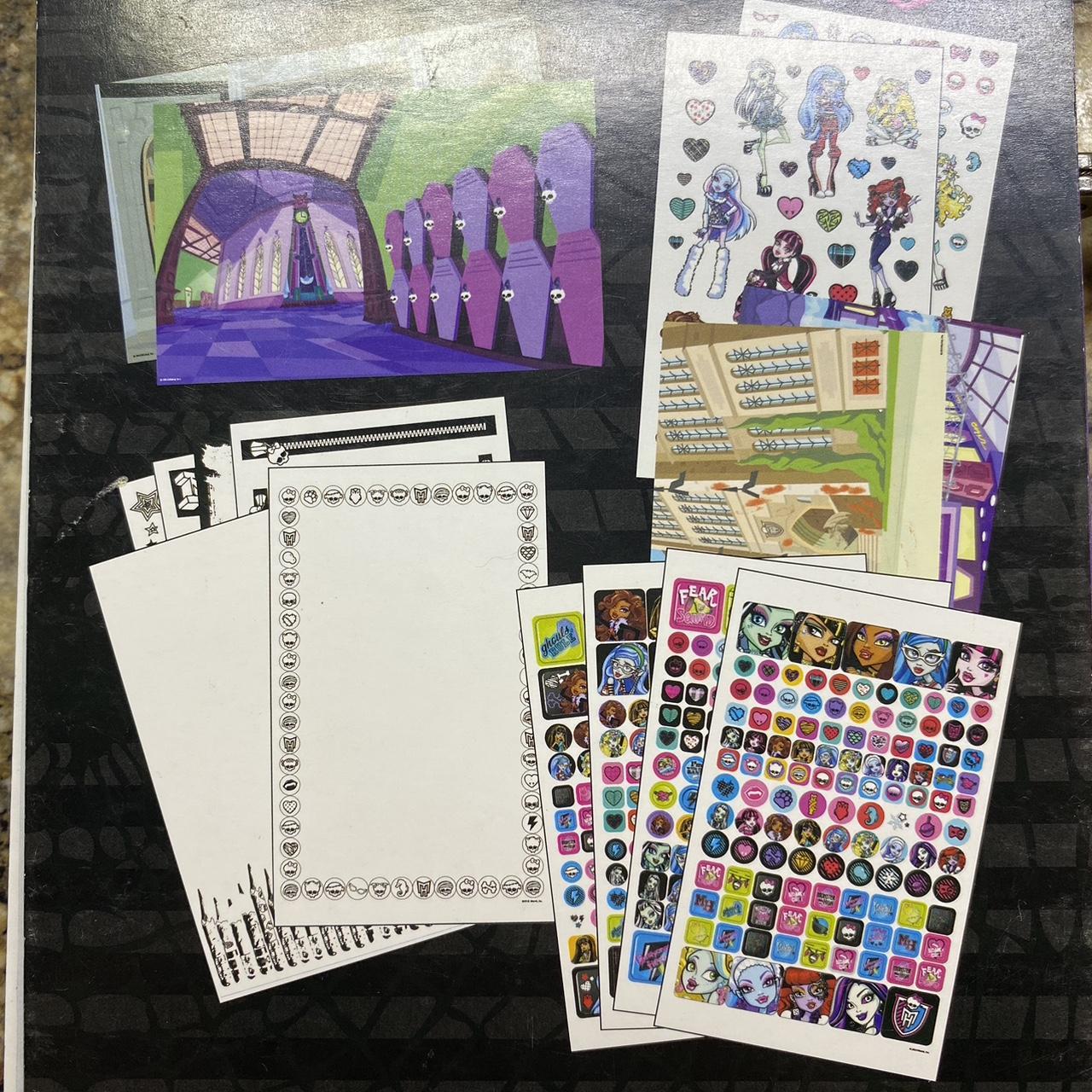 original generation one monster high sticker book... - Depop